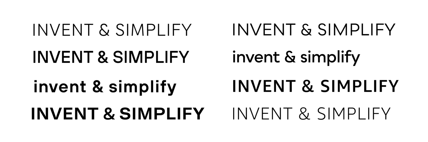 Amazon - Invent & Simplify — Matt Nelson