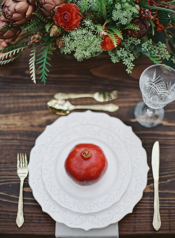 Wedding Wednesday: Scarlet & Gold Wedding Inspiration — LINDSEY BRUNK ...