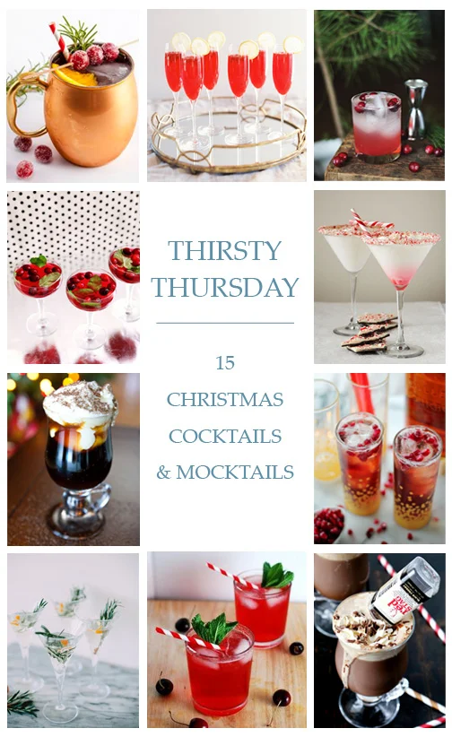 Thirsty Thursday: 15 Christmas Cocktails & Mocktails — LINDSEY BRUNK ...