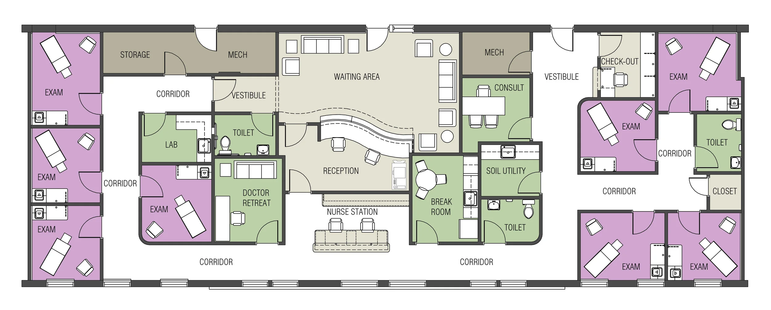Medical Clinic Floor Plan Design Ideas Viewfloor Co