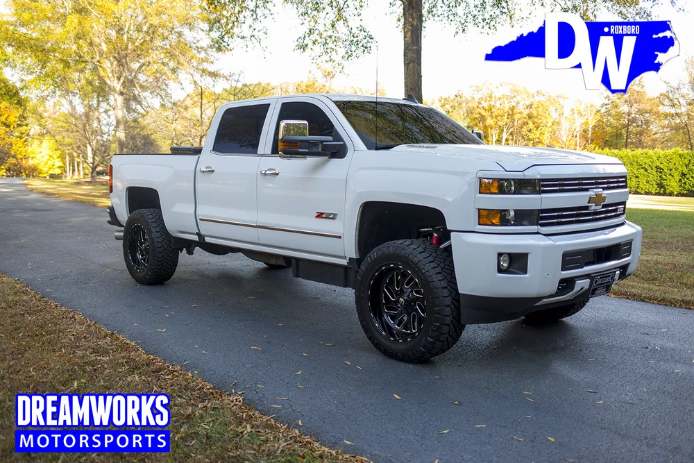 White Chevy Truck