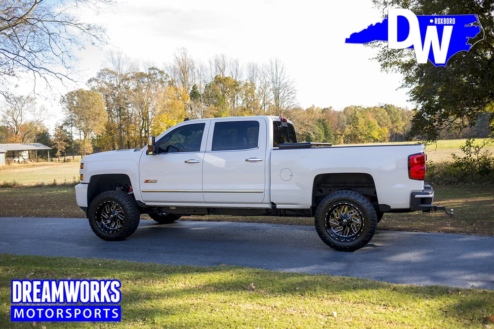 White Chevy Truck