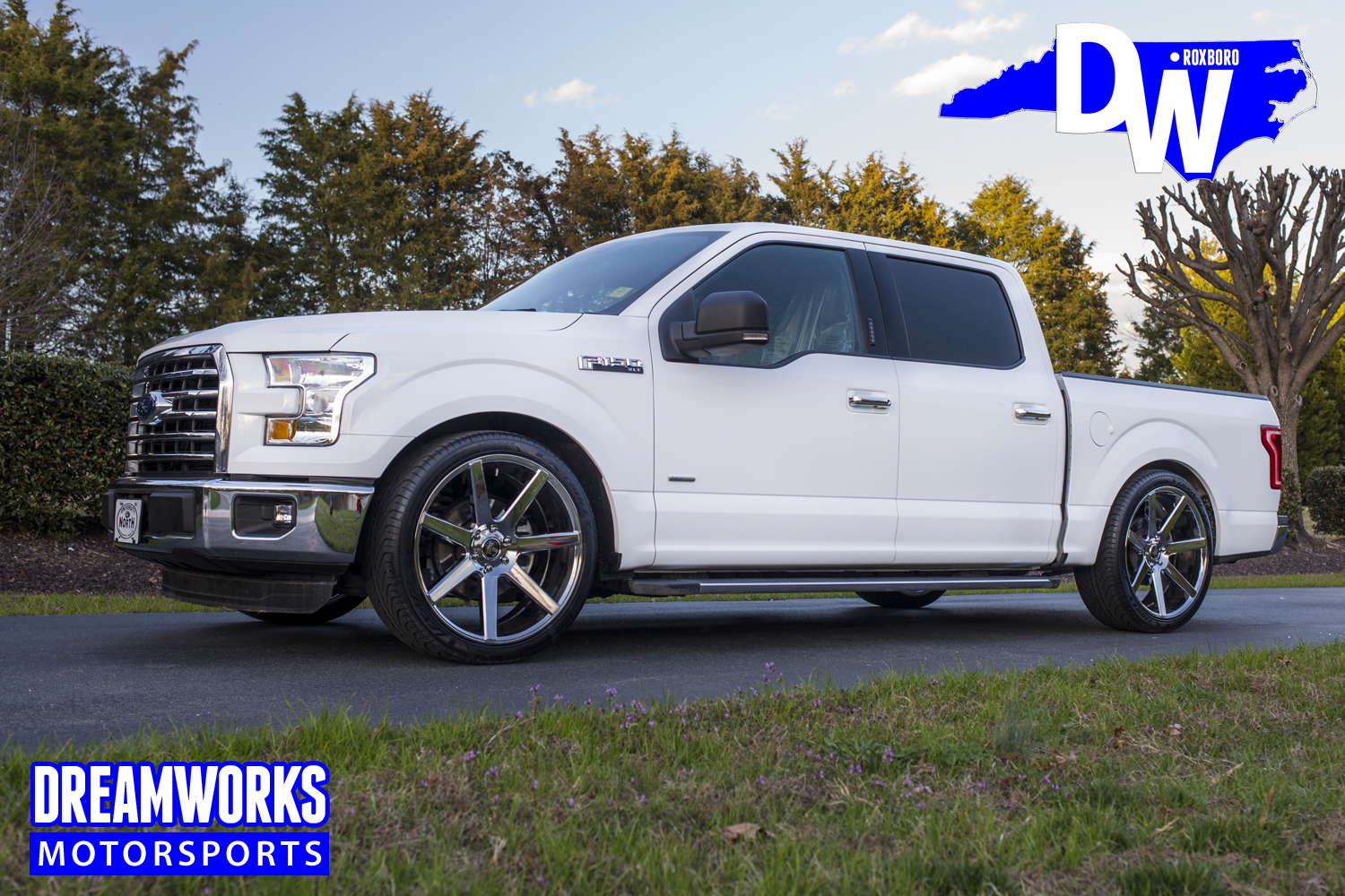 Lowered Ford F150 — Dreamworks Motorsports