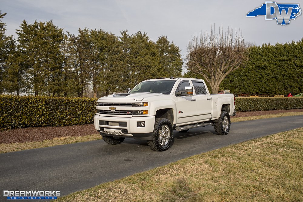 White Chevy Truck