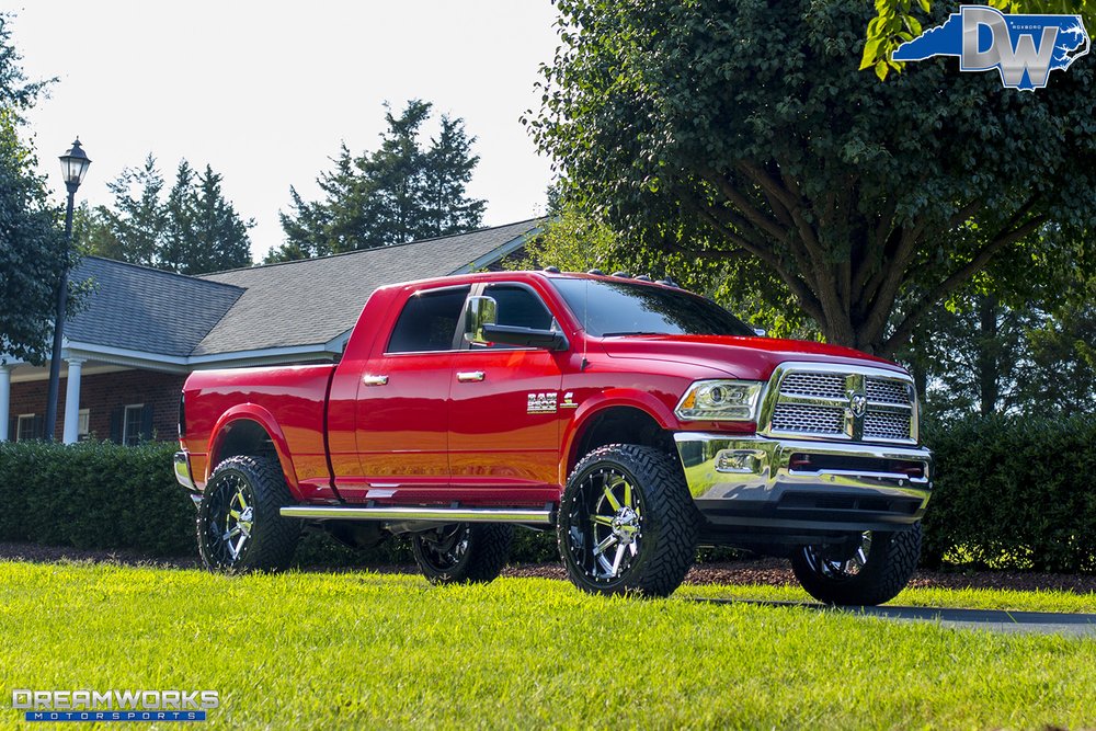 Red Ram 2500 Lifted