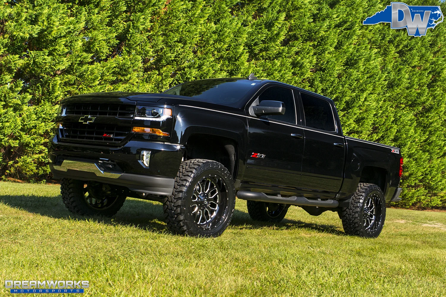 Black Chevy Silverado Z71 — Dreamworks Motorsports