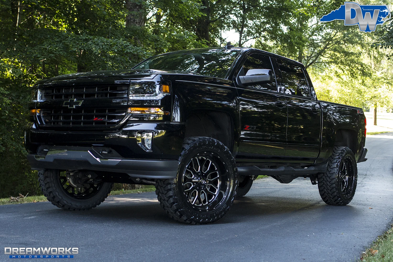 Black Chevy Silverado Z71 — Dreamworks Motorsports