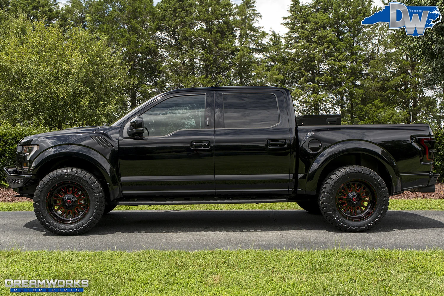 Black Ford Raptor — Dreamworks Motorsports