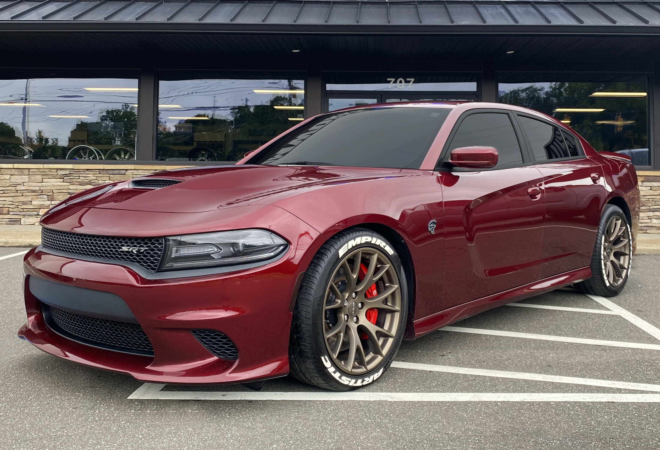 Dodge Charger Hellcat Burgundy — Dreamworks Motorsports