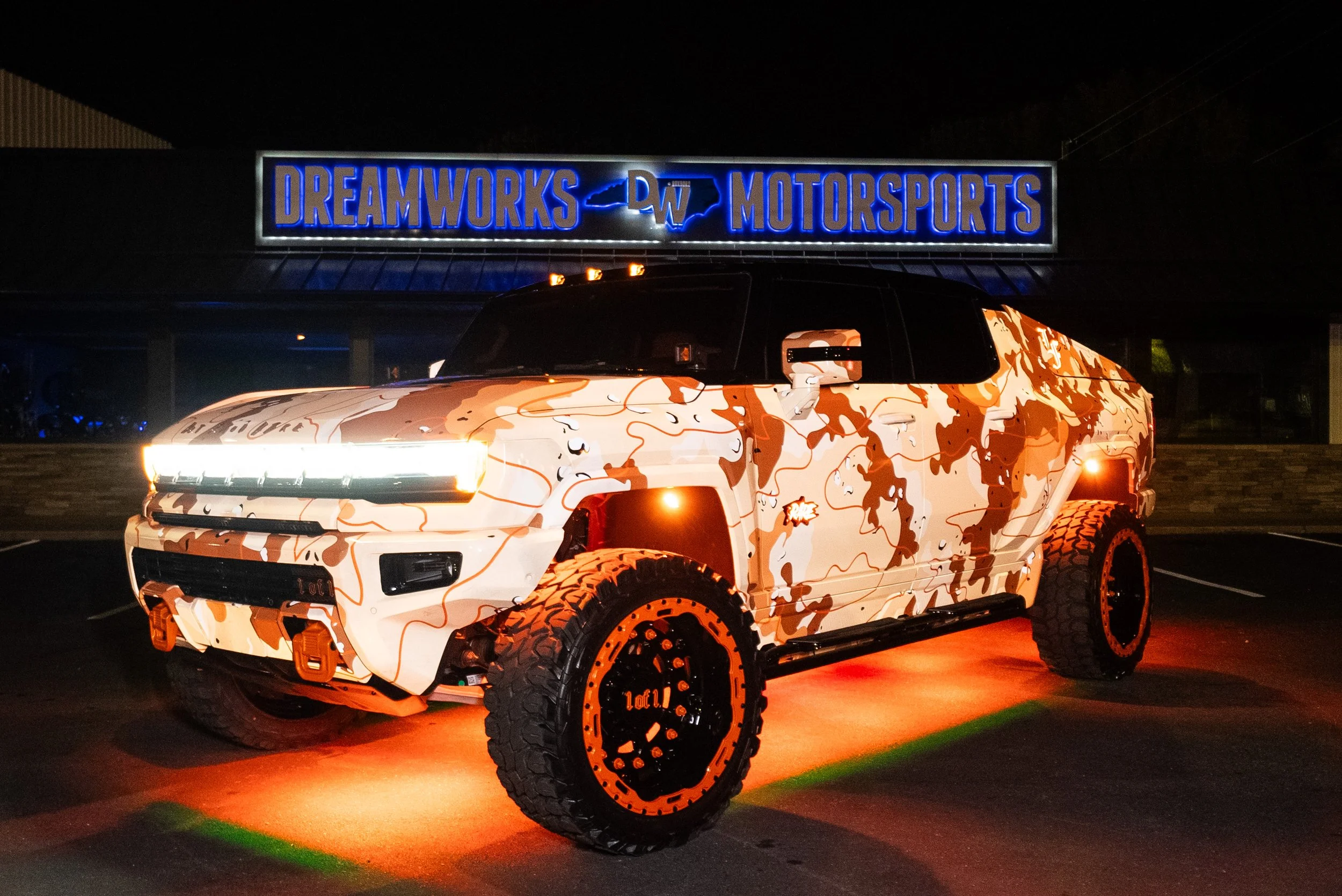 LaMelo Ball | 2022 GMC Hummer EV Edition 1 — Dreamworks Motorsports