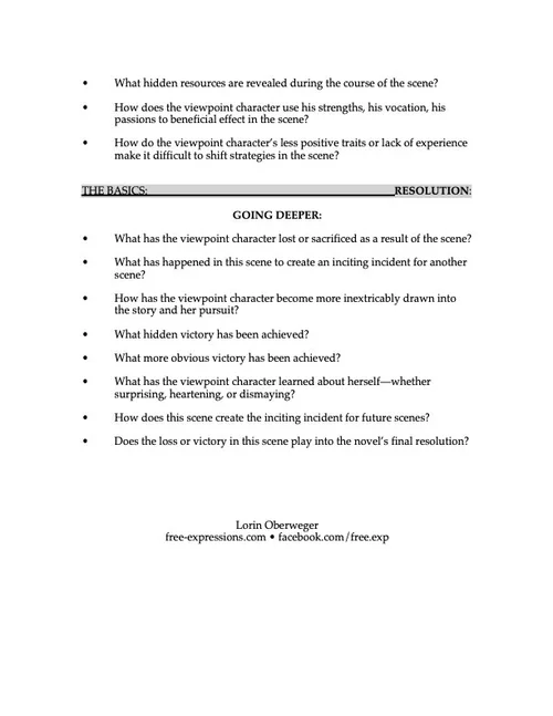 Deep Scene Webinar Handouts — Free Expressions Seminars and Literary ...