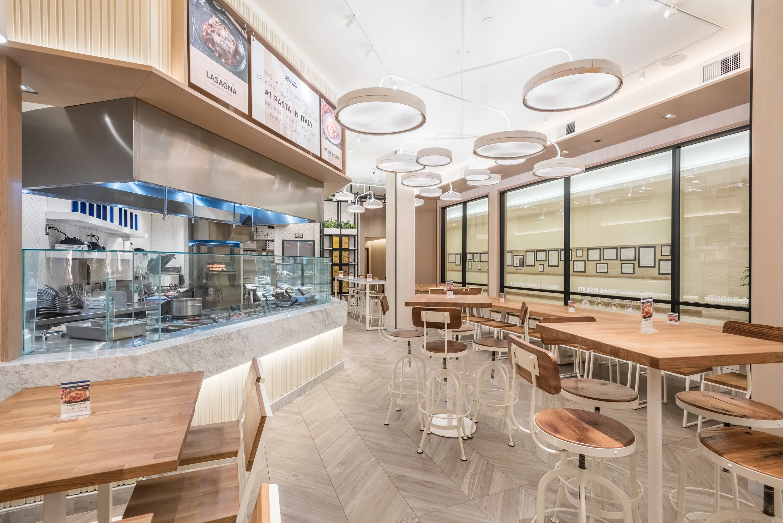 Casa Barilla, South Coast Plaza — bkon millwork