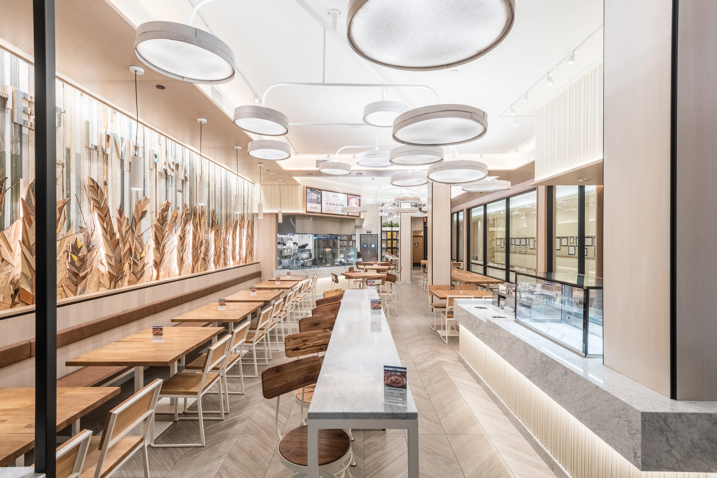 Casa Barilla, South Coast Plaza — bkon millwork