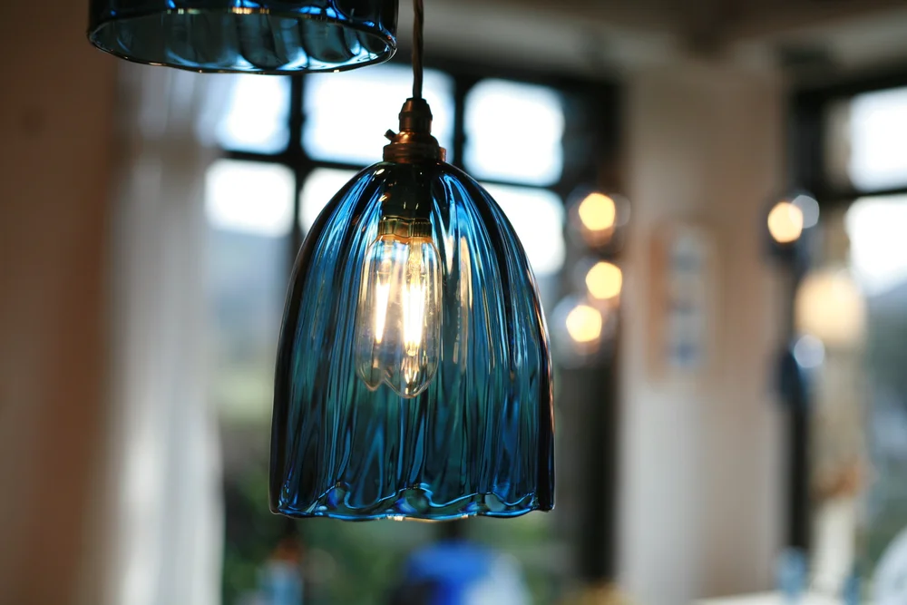 Hand Made Glass Lighting | Unique Pendants & Lights | Clear & Coloured ...