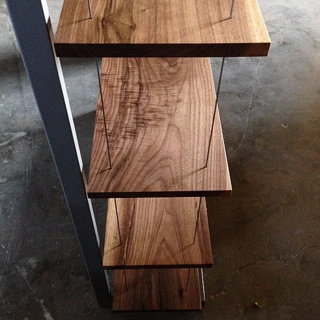 Suspended Bookshelves — Taylor Donsker Design