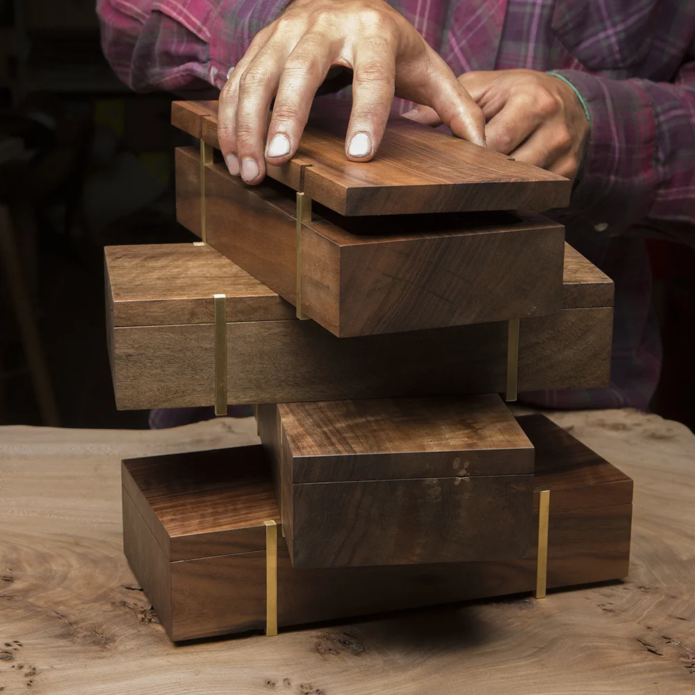 A Brass and Walnut Box Inspired by the Farnsworth House — Taylor ...