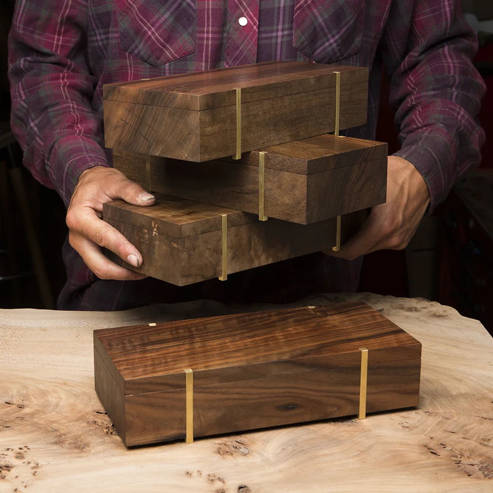 A Brass and Walnut Box Inspired by the Farnsworth House — Taylor ...