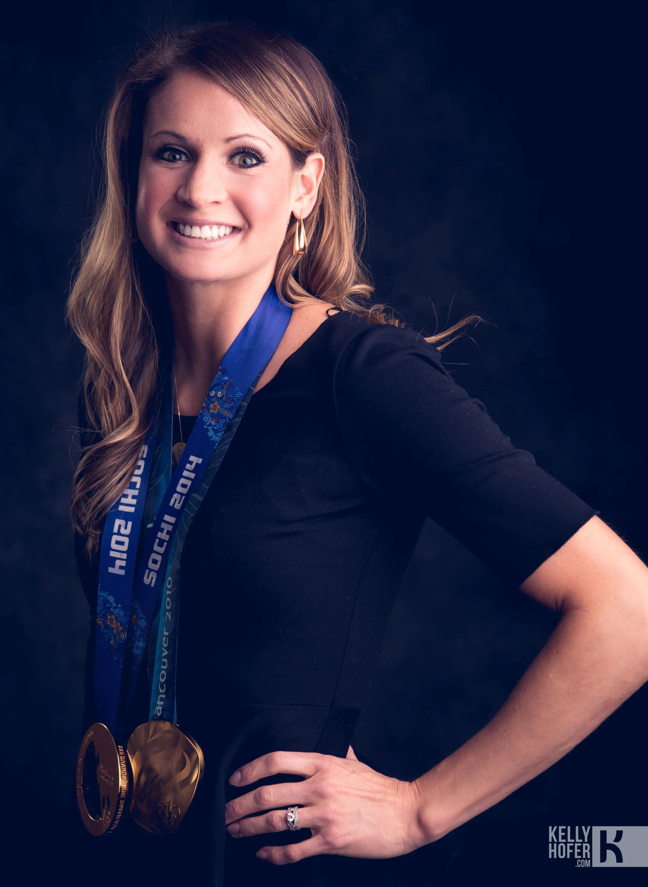 Portraits of the Women's Olympic Hockey Team. — Kelly Hofer