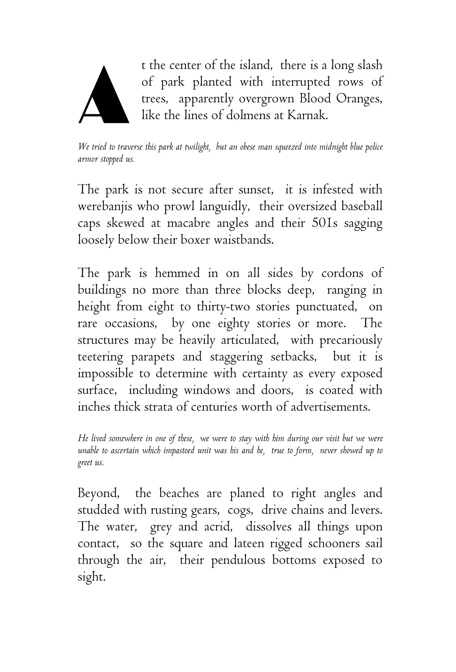Third Oneiric Sojourn — Mahometan & Celestial