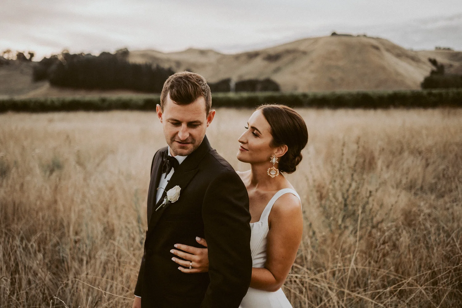 Villa Maria Gimblett Gravels Hakes Bay Wedding shot by David Le — New ...