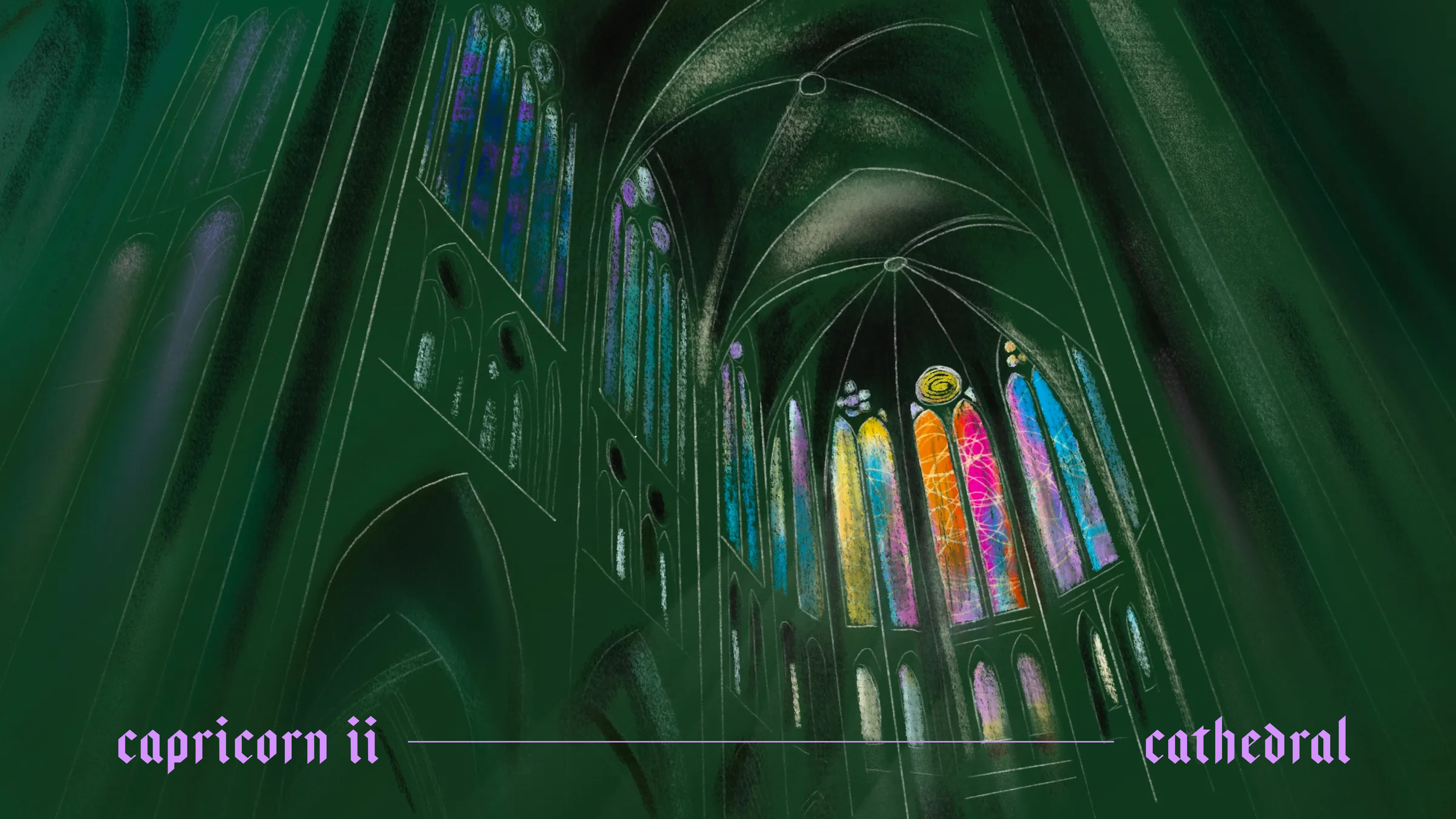 visioning cathedrals, capricorn ii — kening zhu