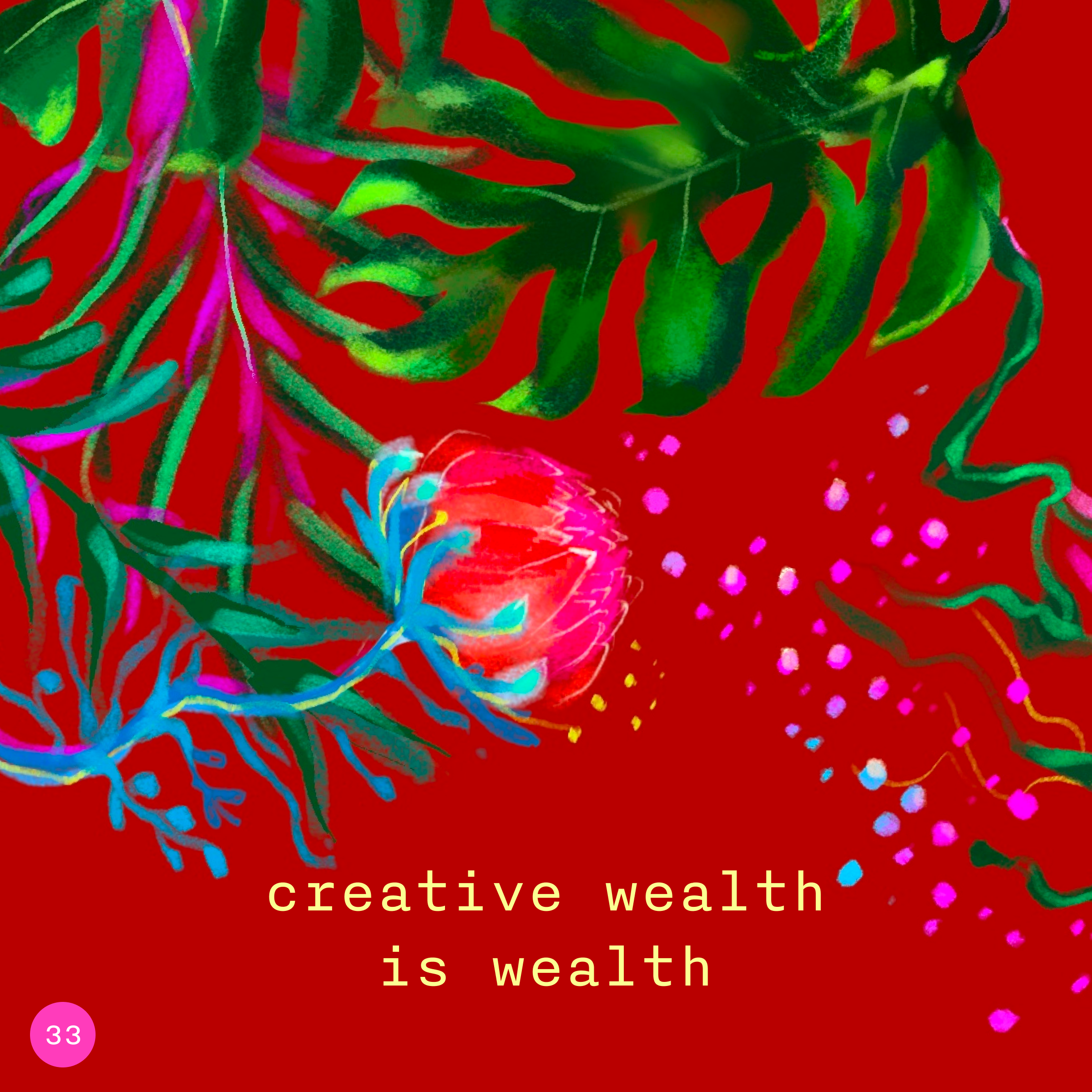 creative wealth is wealth — kening zhu