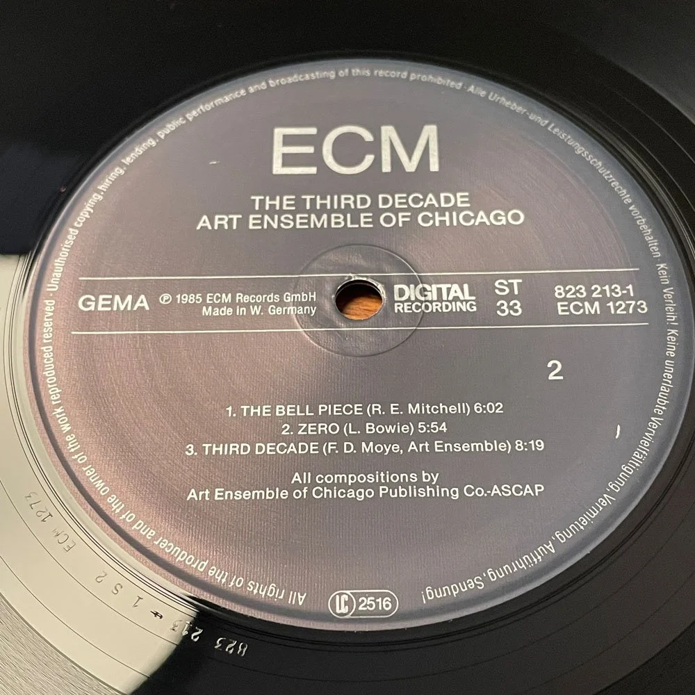 ECM Weekends • No. 102: Art Ensemble Of Chicago "The Third Decade ...