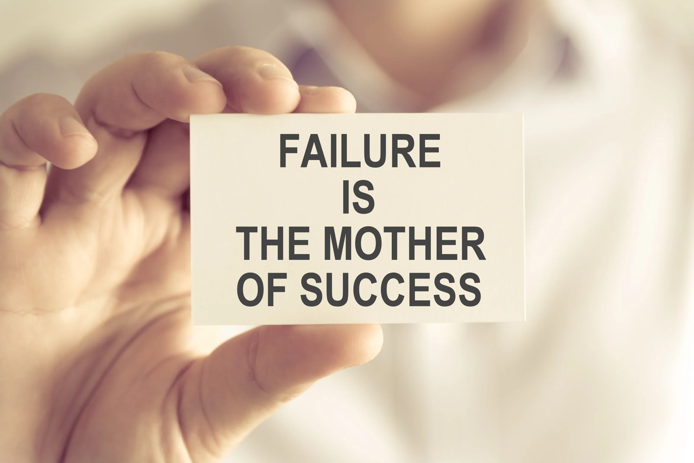 Failure and the Importance of Lessons Learned — SE Scholar