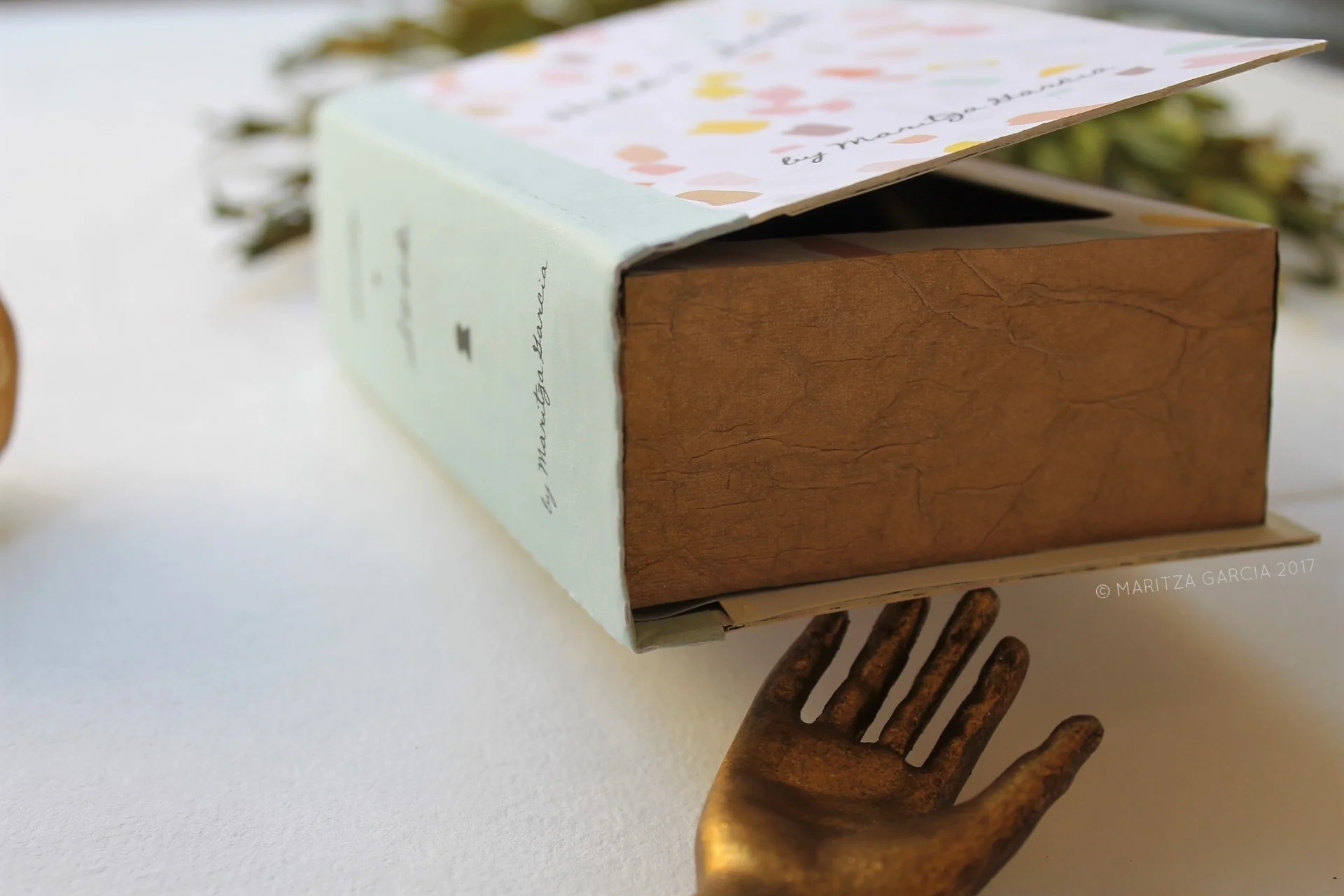 Silhouette Hidden Compartment Book Box DIY — Maritza Garcia | knot just ...