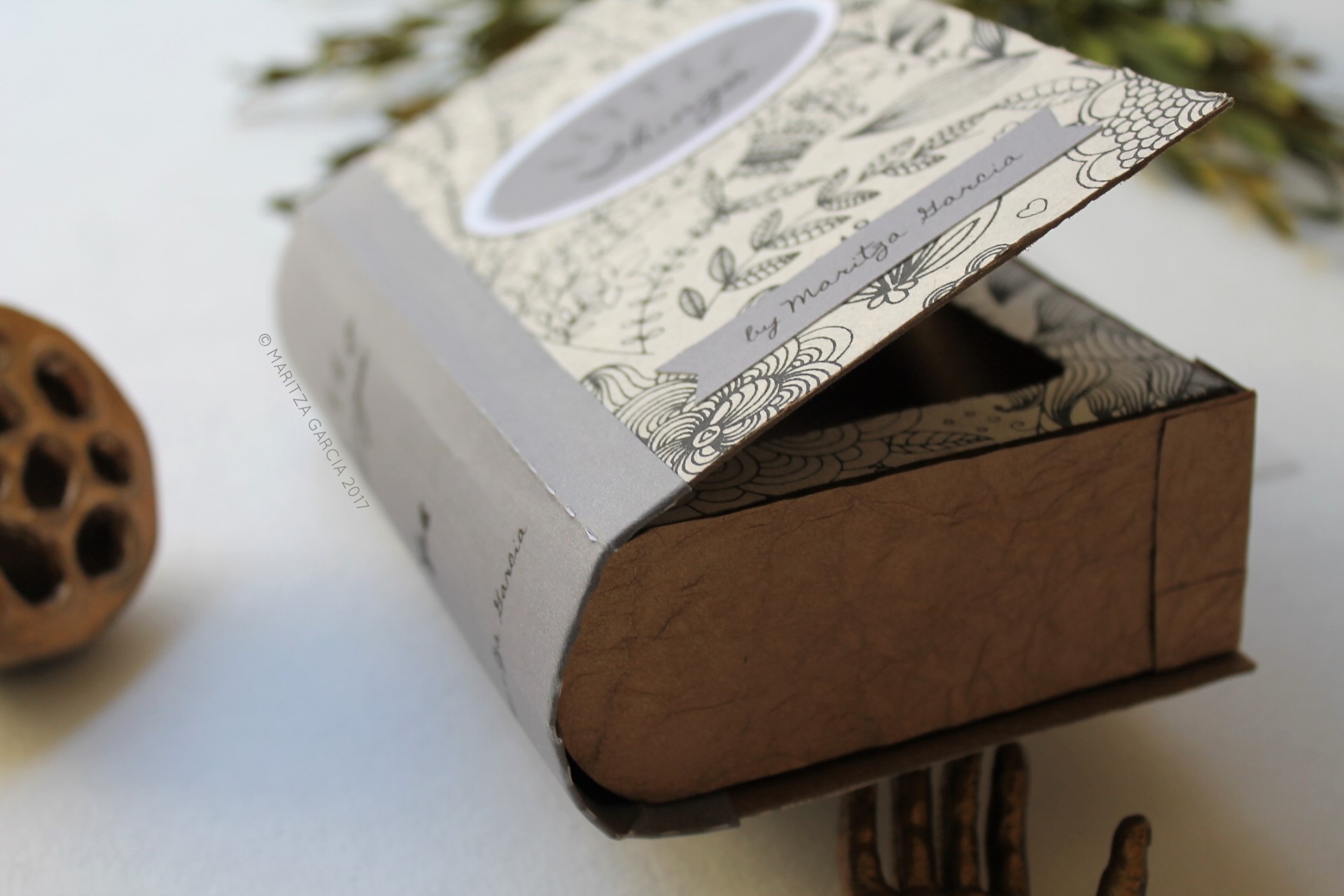 Silhouette Hidden Compartment Book Box DIY — Maritza Garcia | knot just ...