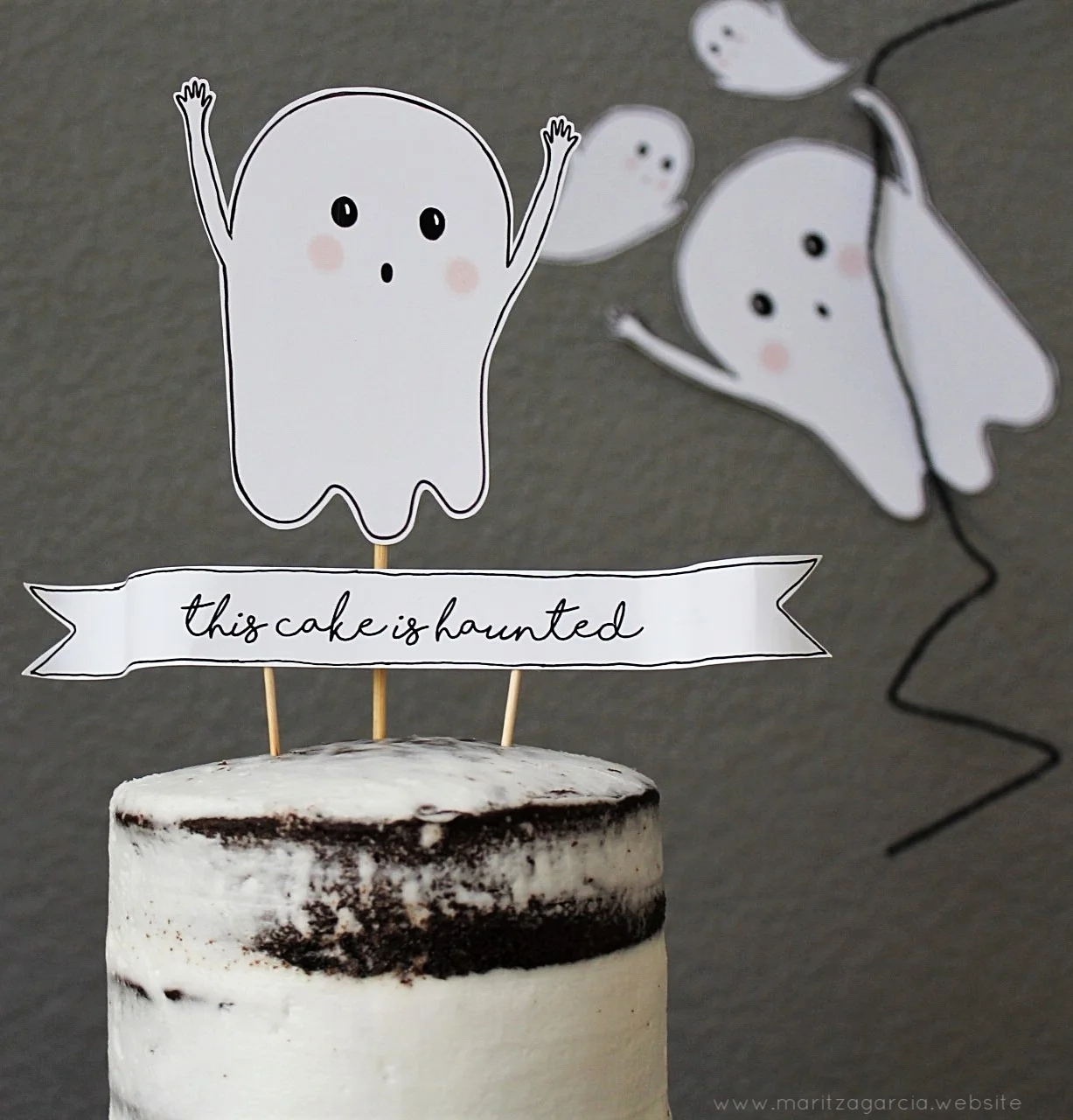 Simple DIY Cake Toppers — Maritza Garcia | knot just paper