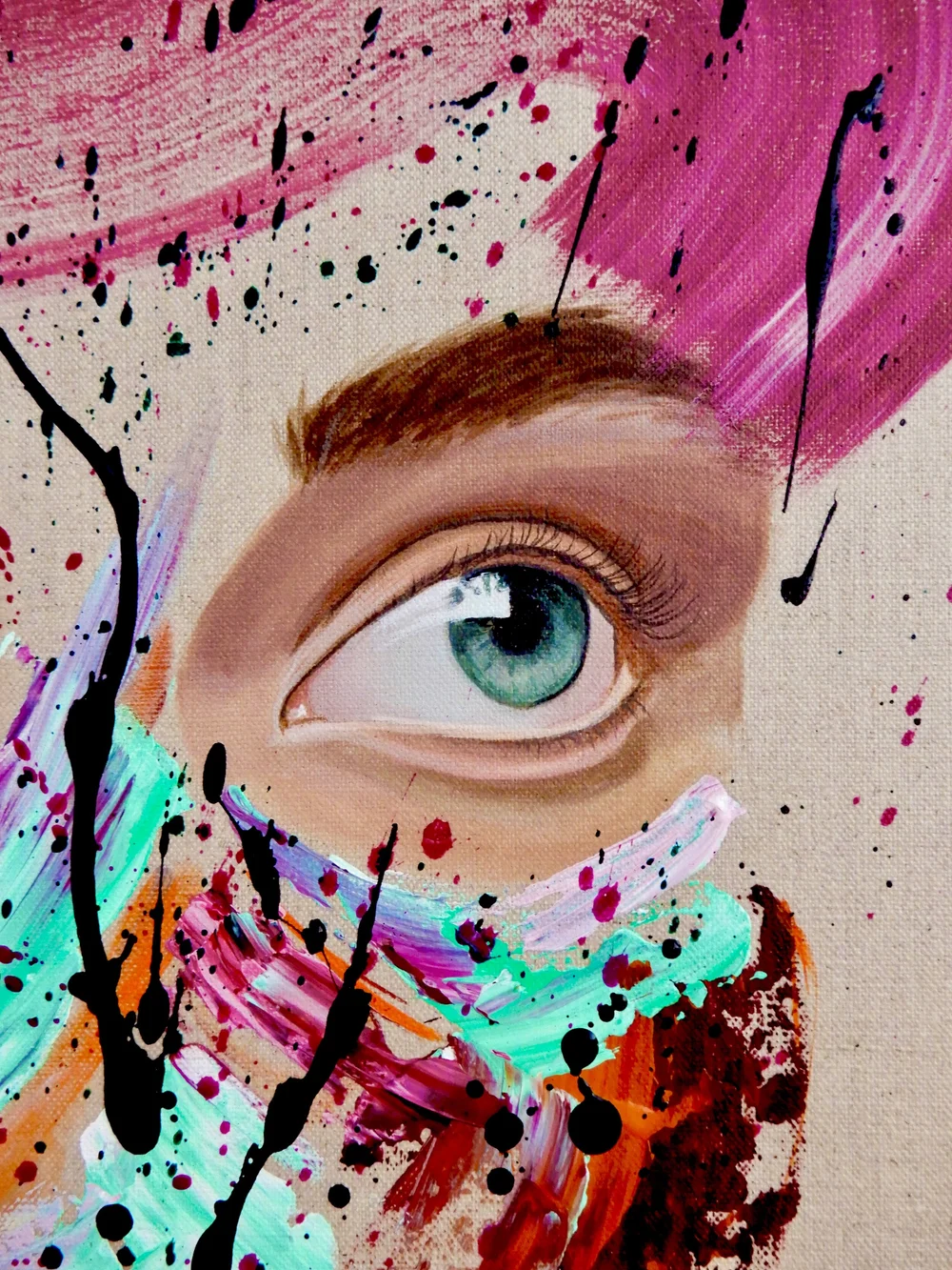 Blank Space Art Painting