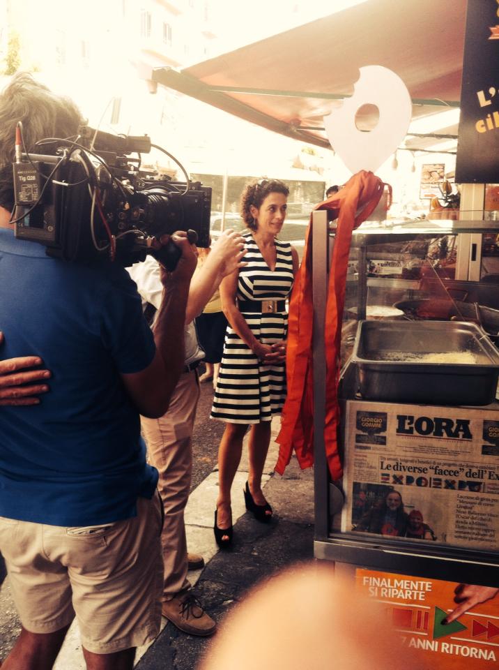 Filming Alex Polizzi's Secret Italy — Palermo Street Food