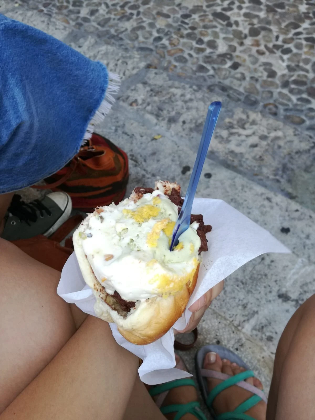 How to Eat Gelato with Brioche — Palermo Street Food