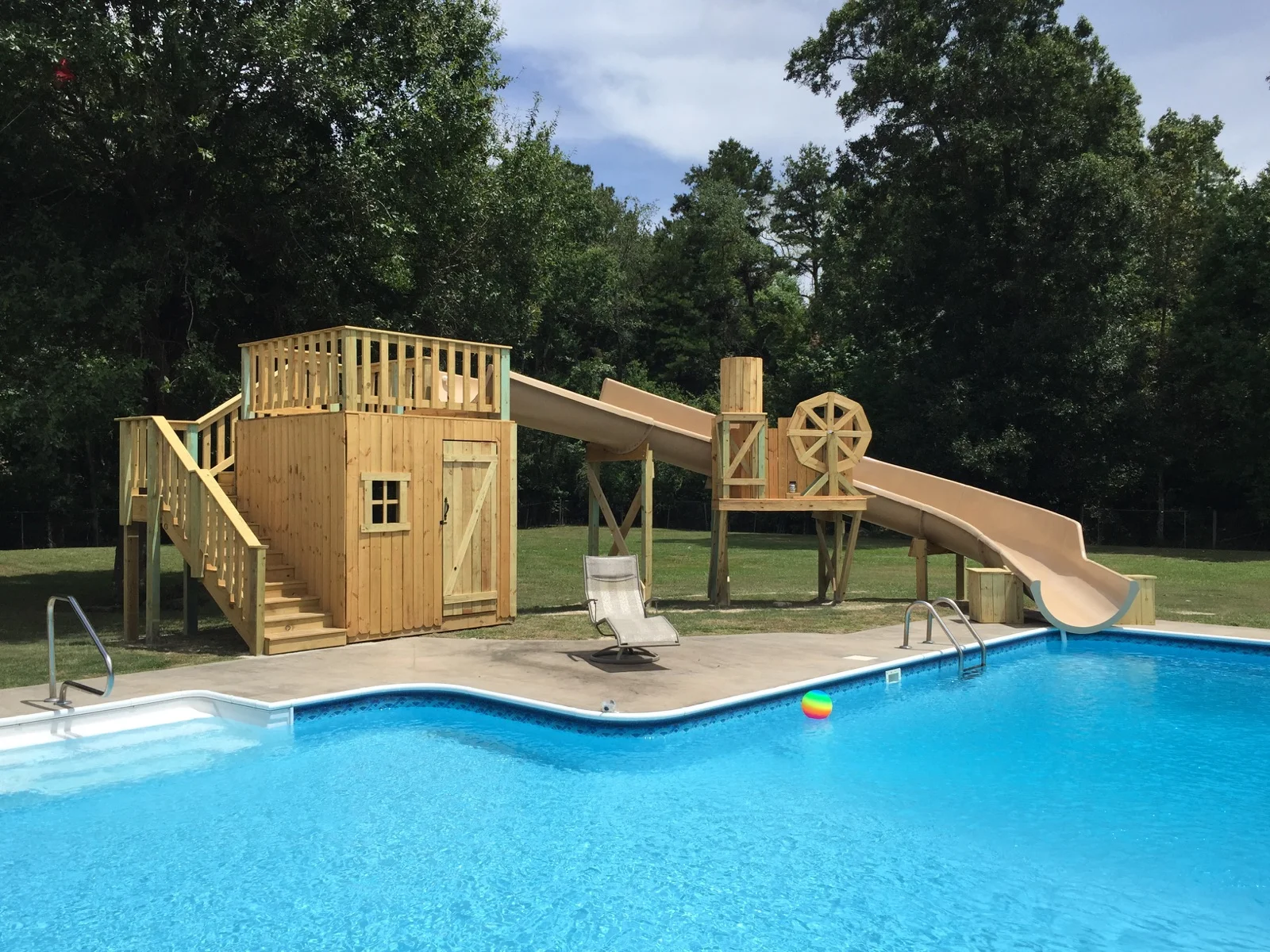 Water Slides Into Pools — fixmyslide.com