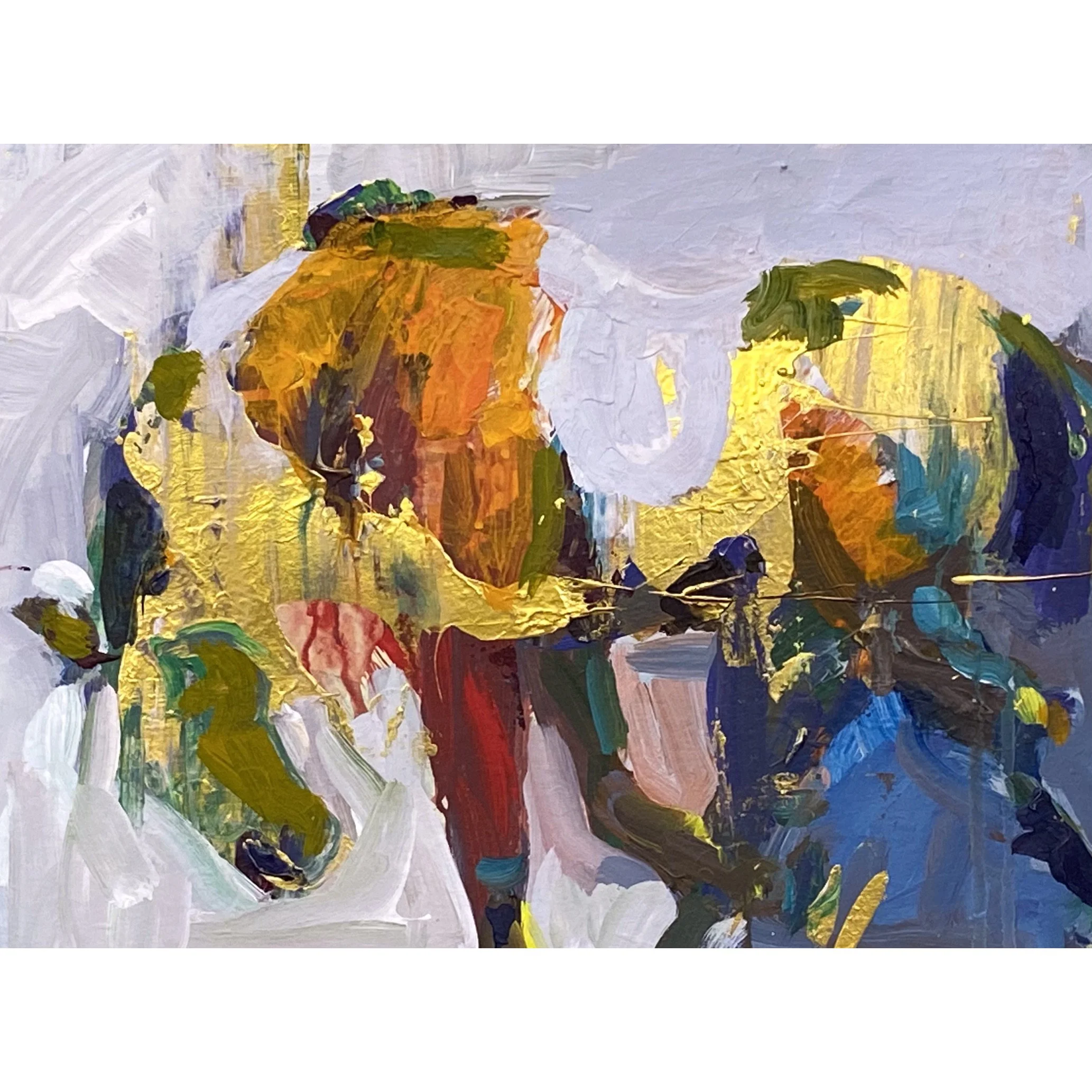 Work on Paper — melissa mason | Modern Equine Paintings