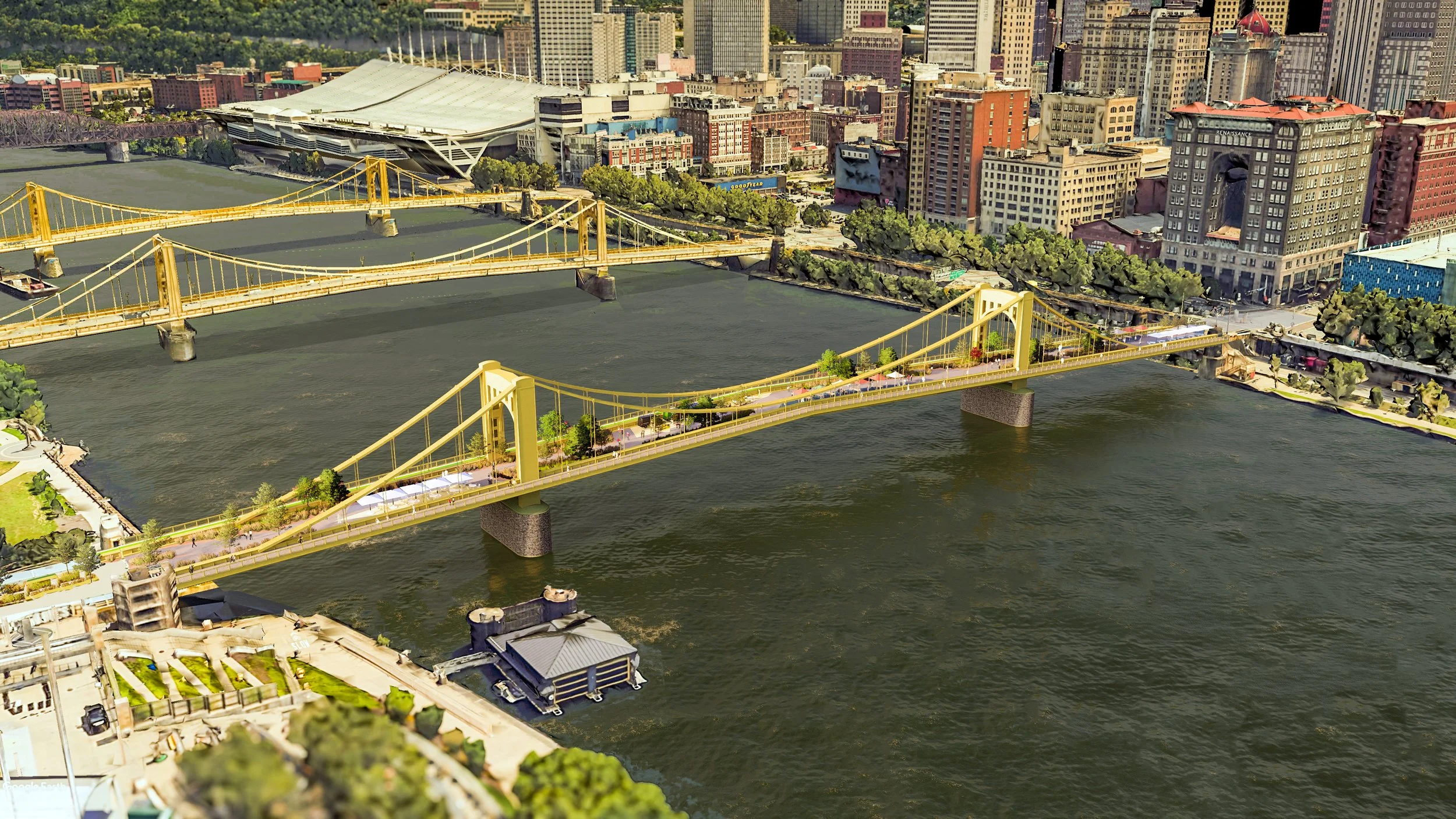 The Roberto Clemente Bridge and the Revitalization of Downtown ...