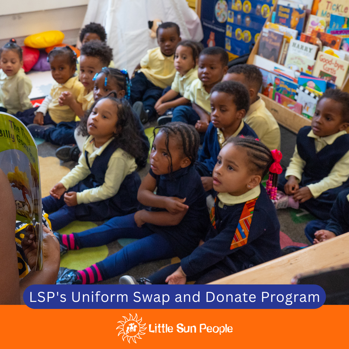 LSP's Uniform Swap and Donate Program — Little Sun People