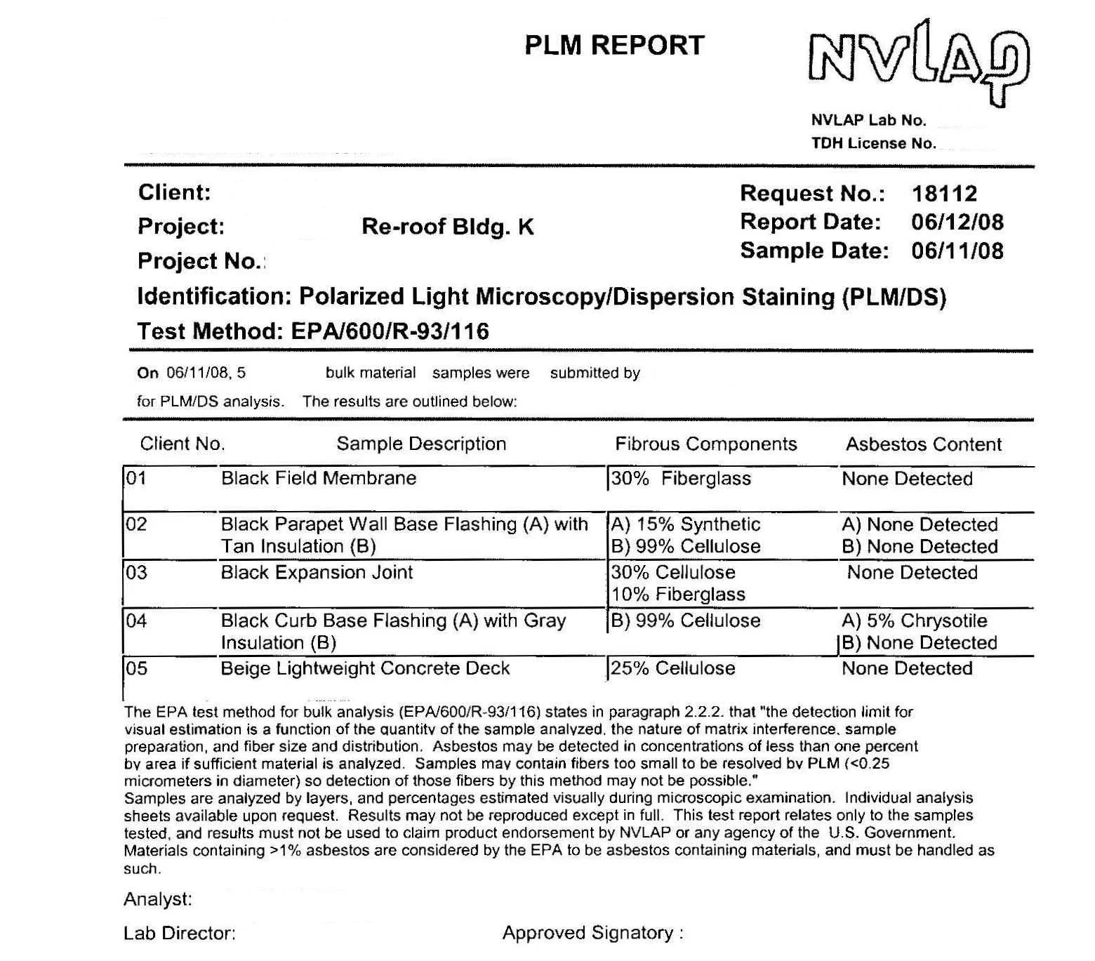 Roofing Materials Testing — Roof Online