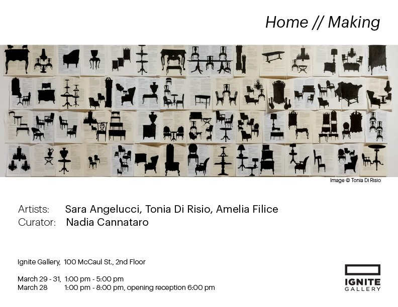 Tonia Di Risio - "home // making" - Ignite Gallery — Red Head Gallery