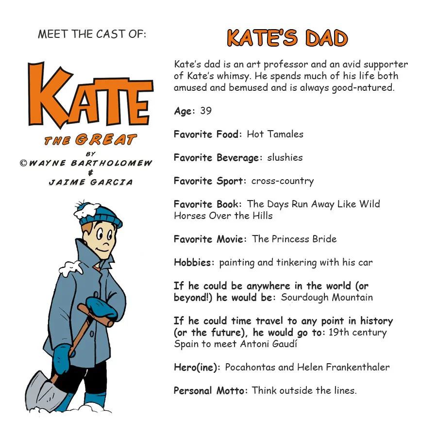 The Cast — Kate the Great