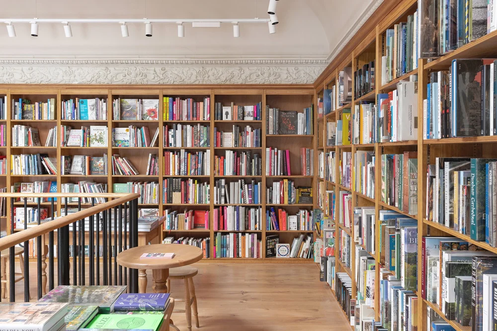 Mark Wray Architects Topping & Company Bookshop.