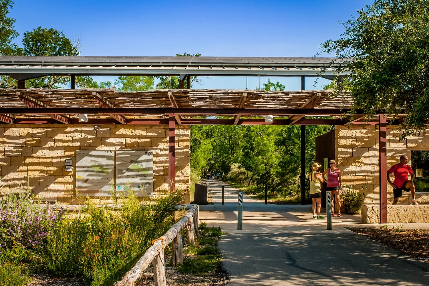 Salado Outdoor Classroom Pavilion — Fisher Heck Architects