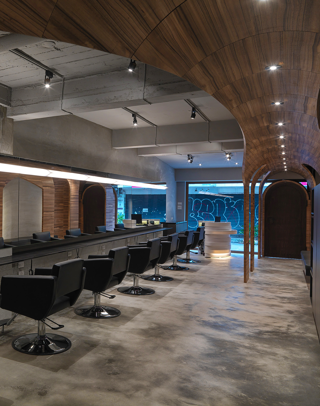 How Fun Hair Salon designed by JC Architecture — KNSTRCT