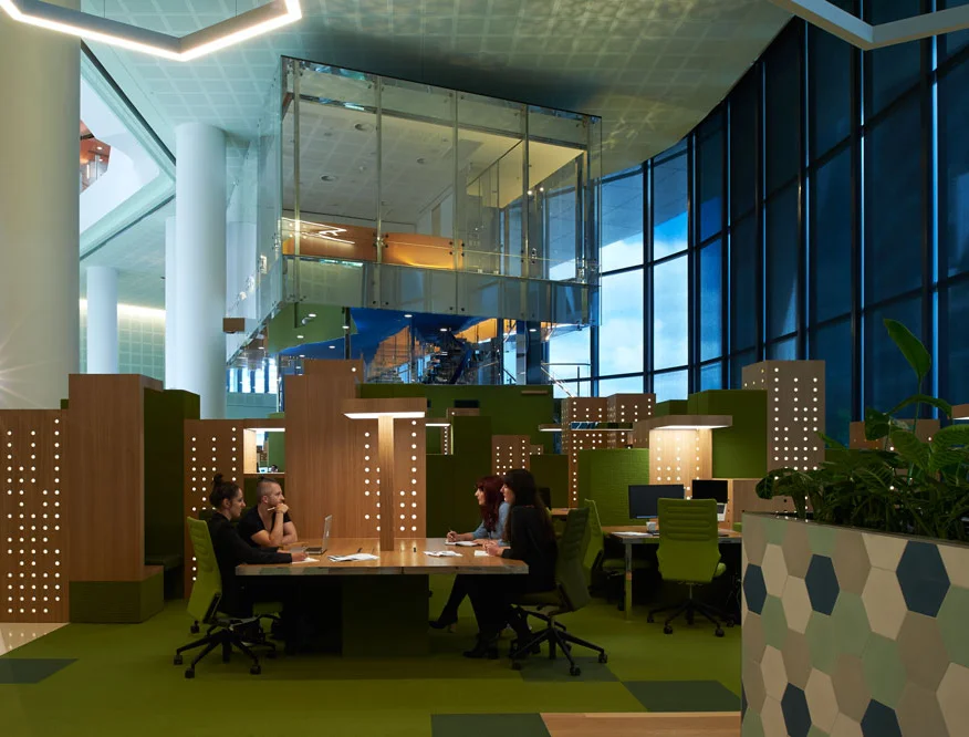 Challenging the Cubicle: Medibank’s Lush, Organic HQ — KNSTRCT