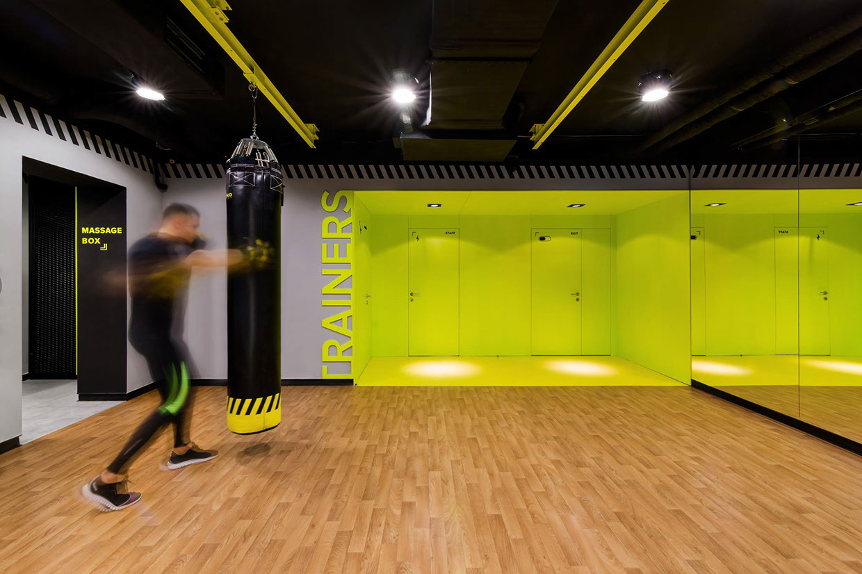 Gym-spiration: Soesthetic Group creates high-impact gym in Kiev — KNSTRCT