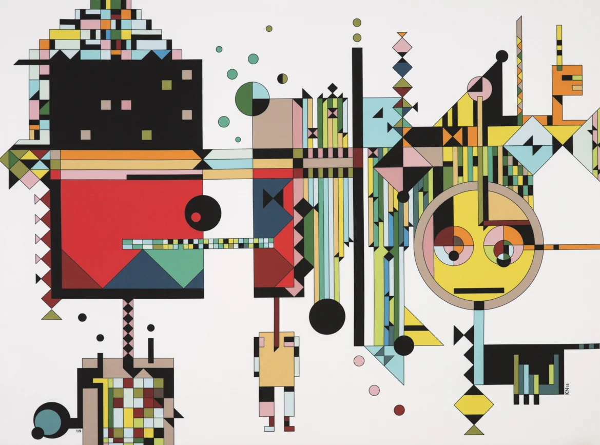 Kostas Neofitidis' Artwork Awakens in 'KOTA' Textile Series — KNSTRCT