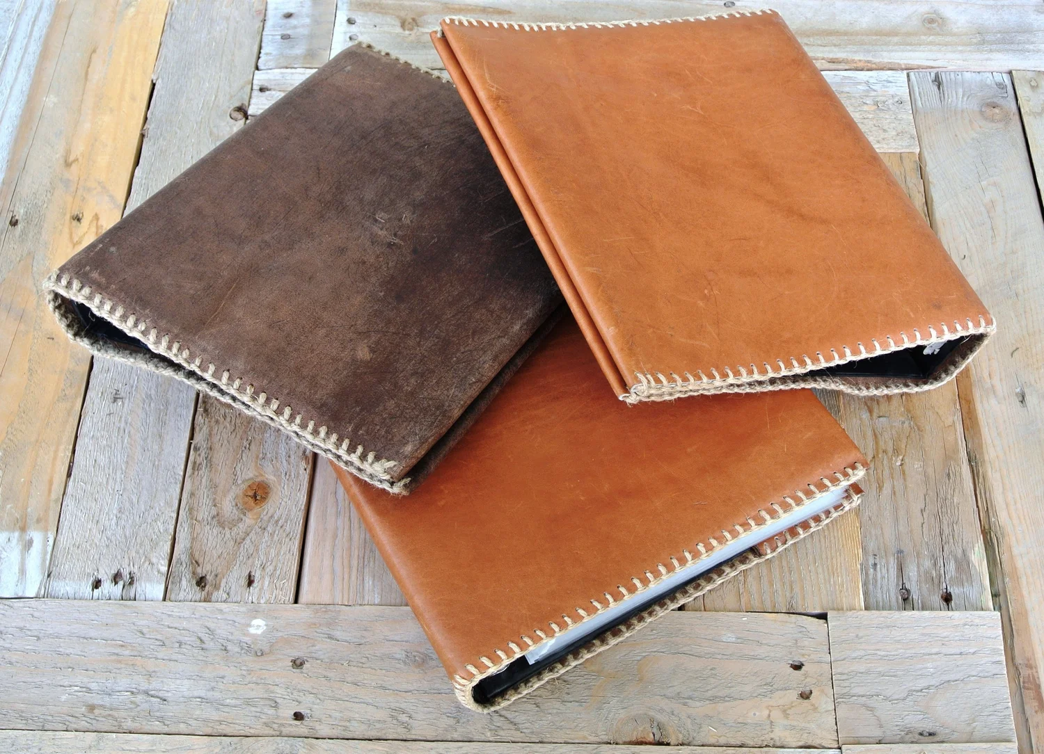 Leather Book & Binder Covers — Circle M Brand