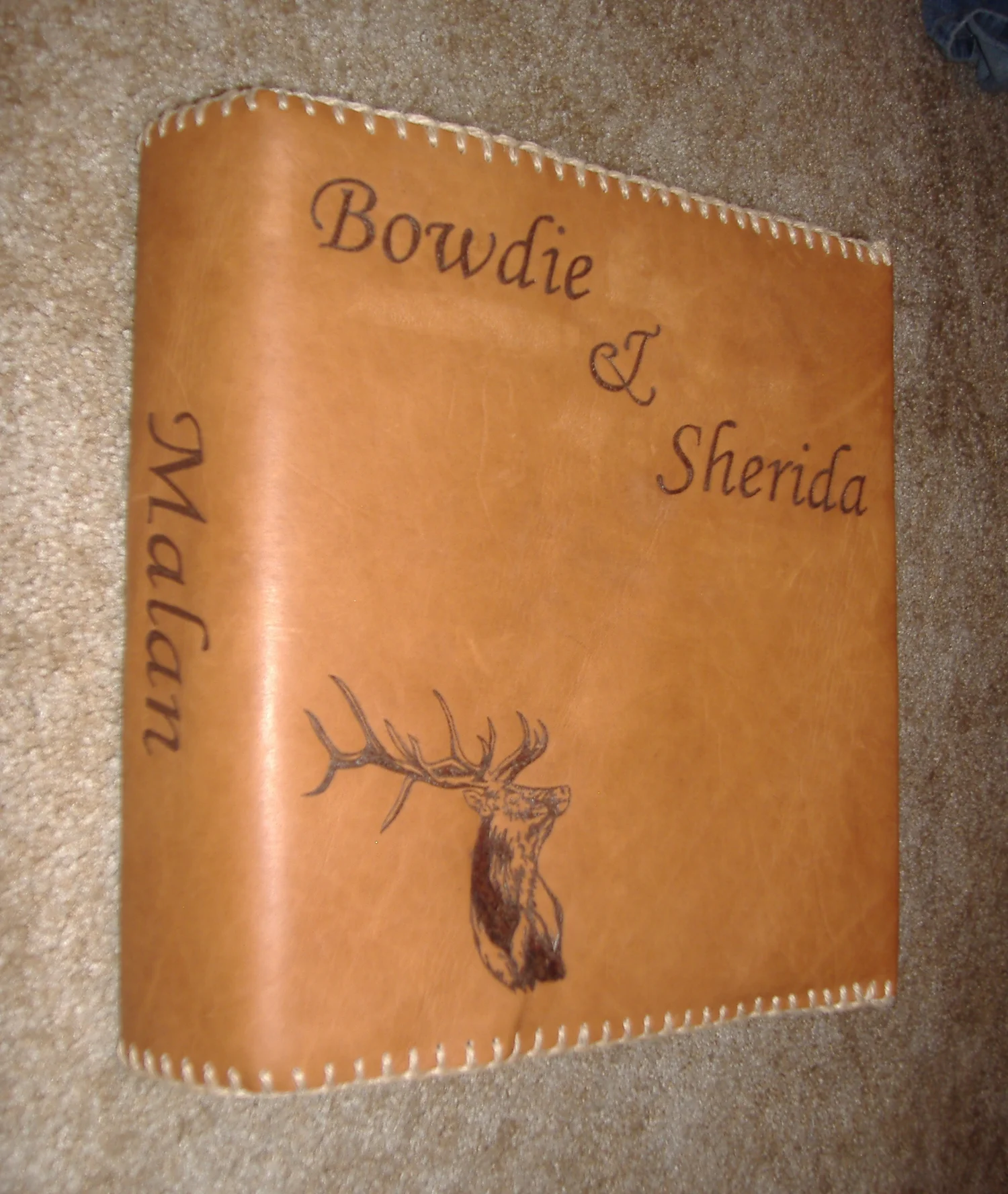 Leather Book & Binder Covers — Circle M Brand