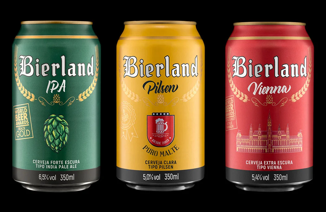 Bierland lança linha de cervejas em lata — Beer Art - Portal da CERVEJA